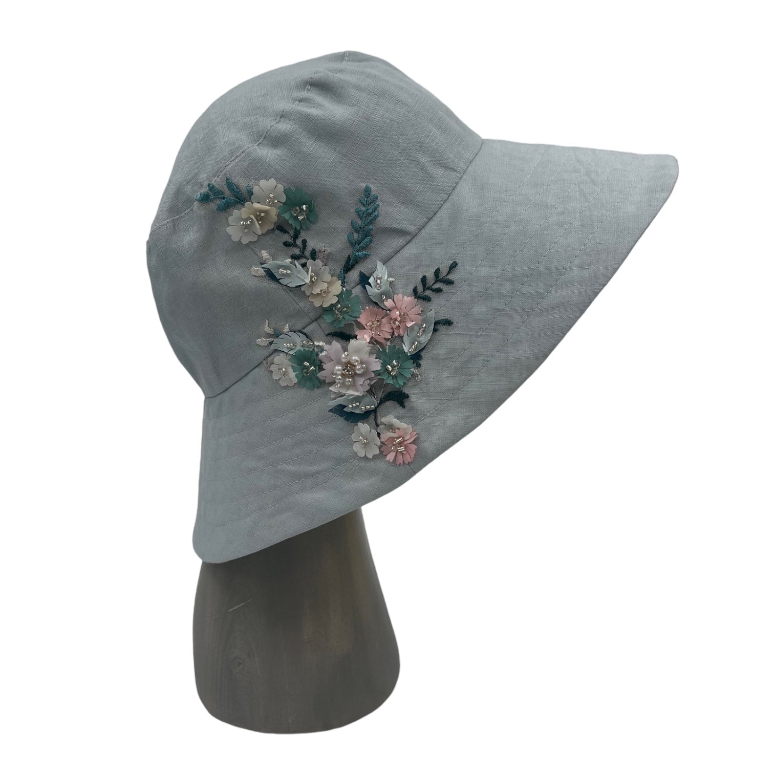 Bucket sa cvetnim detaljima - unikat – Ercegovachats